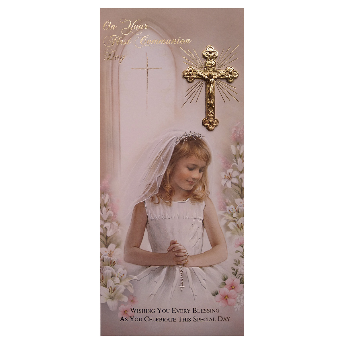 First Communion Symbols For Kids First Communion Cross Foam Craft Kit